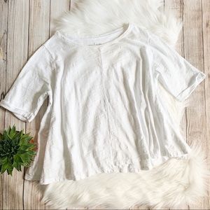 neon buddha | Tops | Neon Buddha White Swing Tee | Poshmark